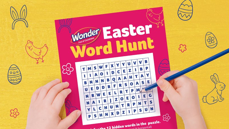 Download our Easter Word Hunt! | Wonder
